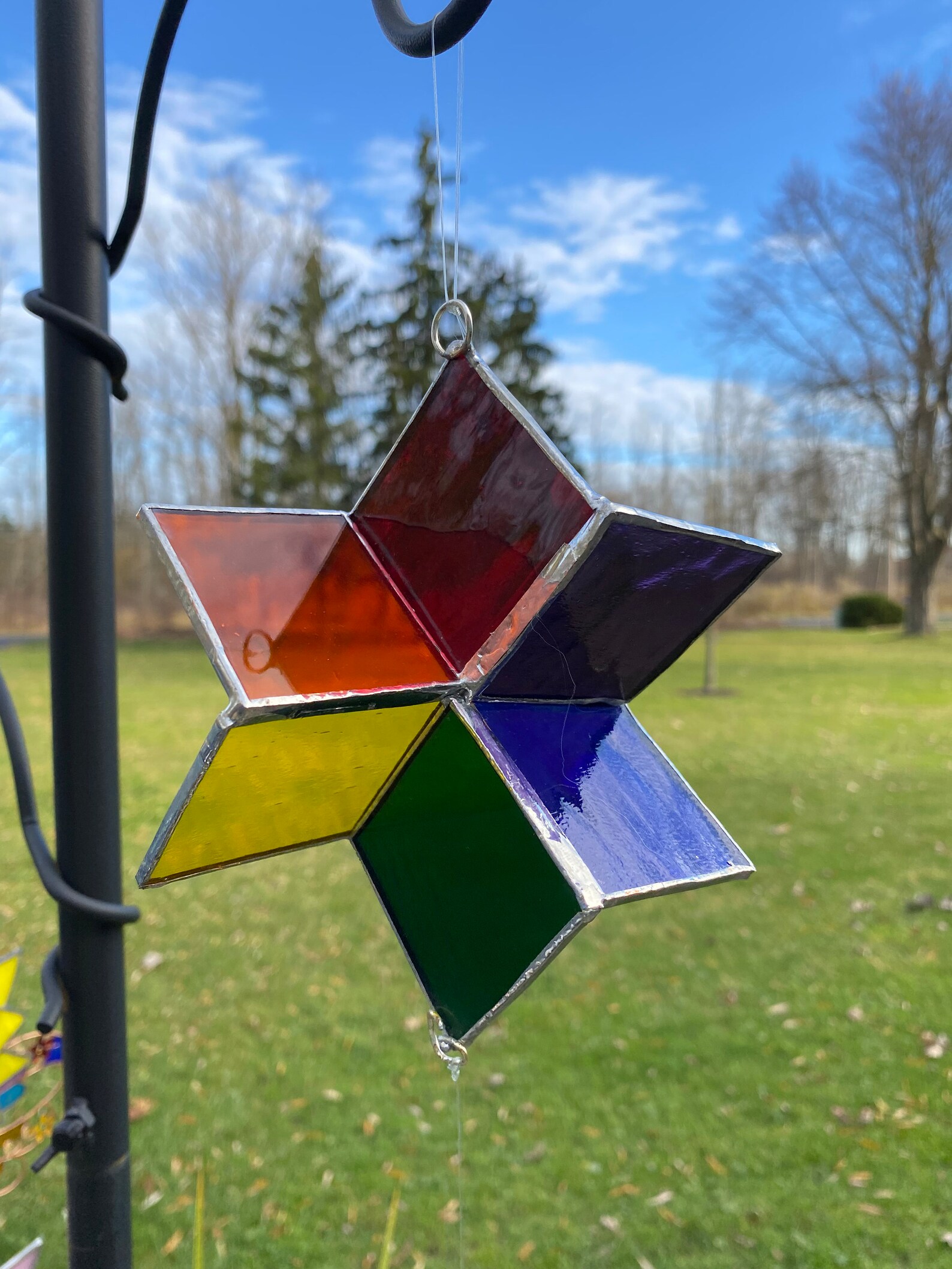 Double Rainbow Sun Catcher and Spinner - Etsy
