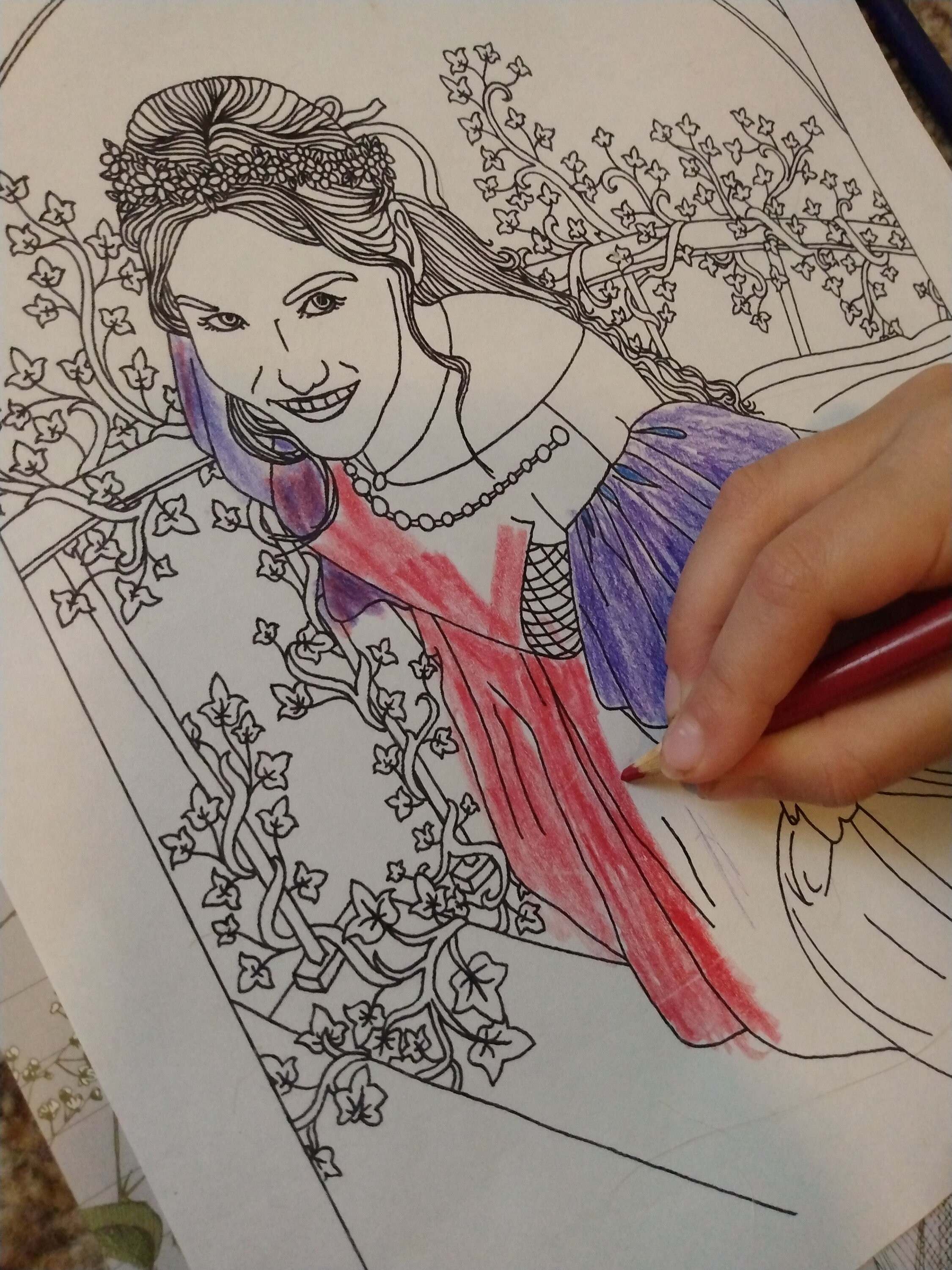 3 Princess Coloring Pages | Hand-drawn | Cute & Unique - Etsy