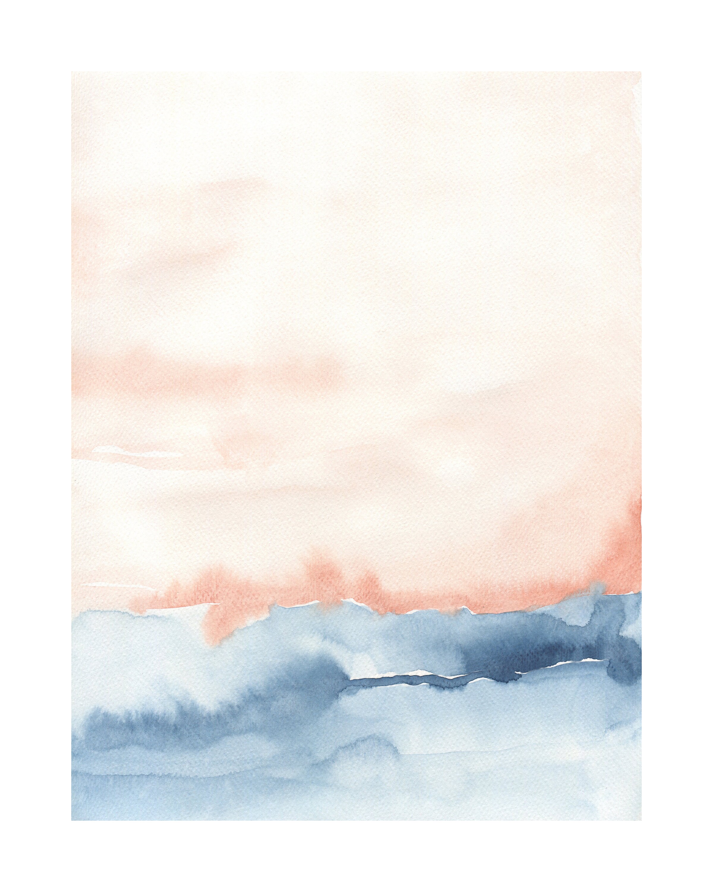 Abstract Watercolor Print - Digital Download - Etsy