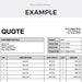 Job Quote/proposal Template || Editable Pdf/word/googledocs/pages ...