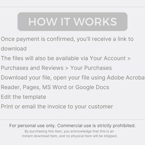 Job Quote/proposal Template || Editable Pdf/word/googledocs/pages ...