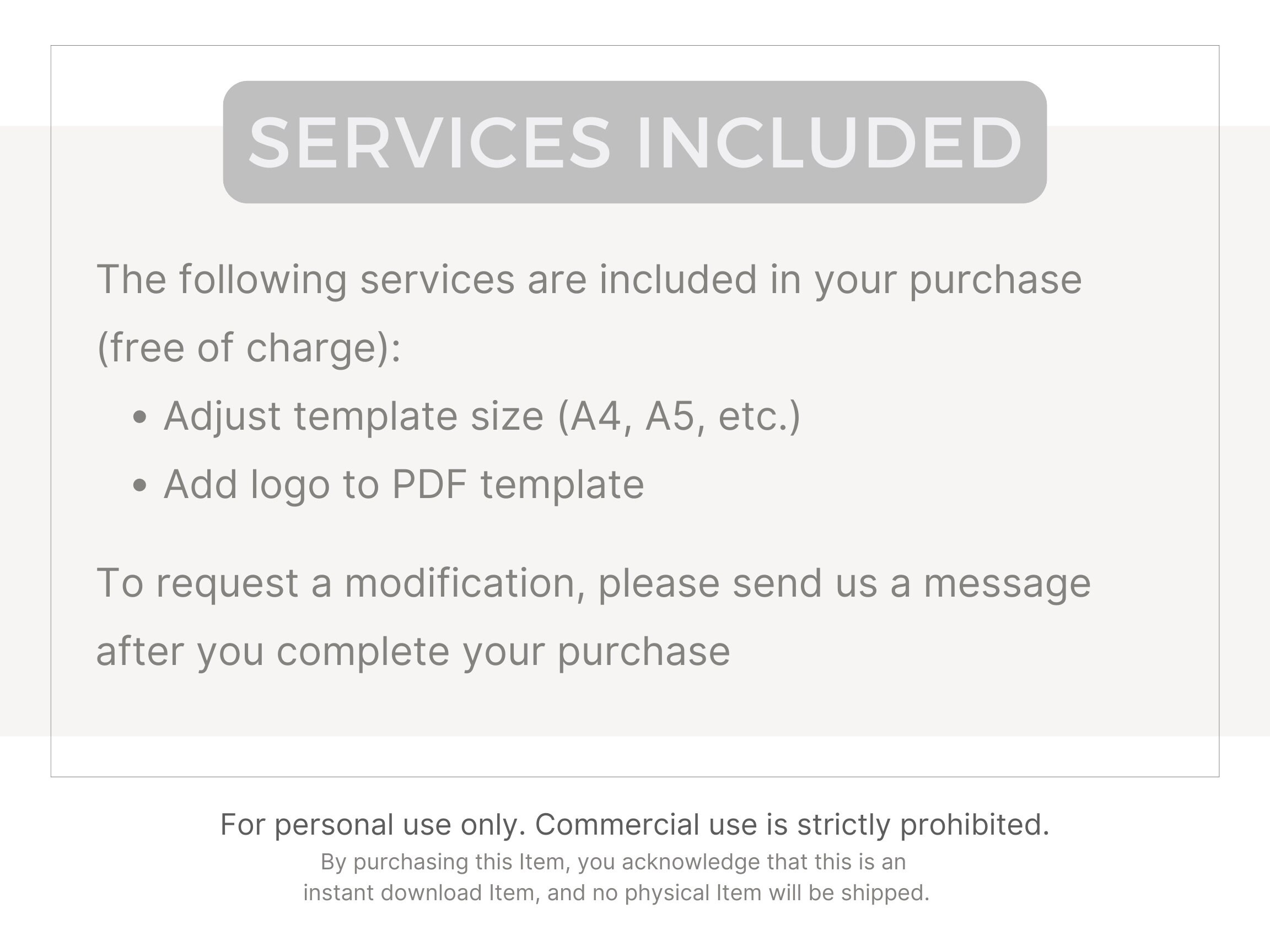 Job Quote/proposal Template || Editable Pdf/word/googledocs/pages ...
