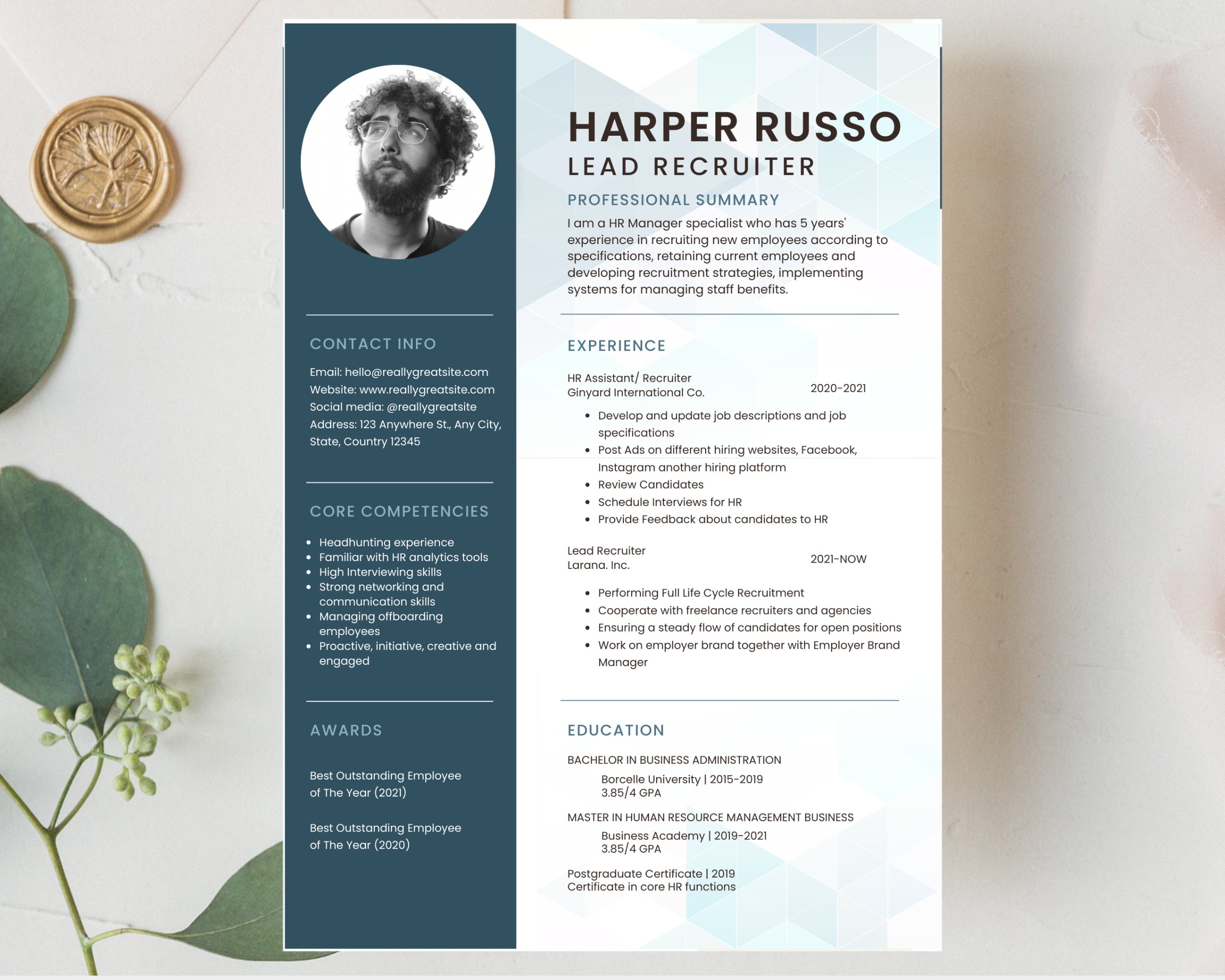 Resumes | Resume Templates | Modern Resume Templates | Professional ...