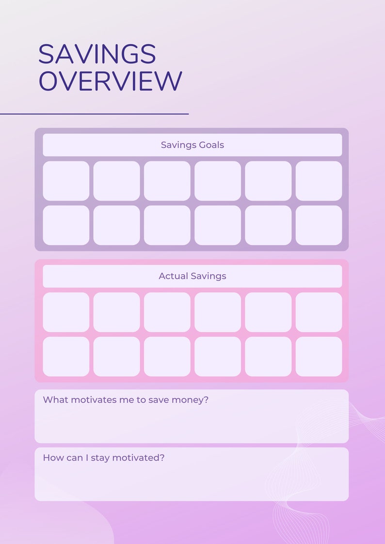 Printable Budget Template, Digital Paycheck Note, Budget Printable ...