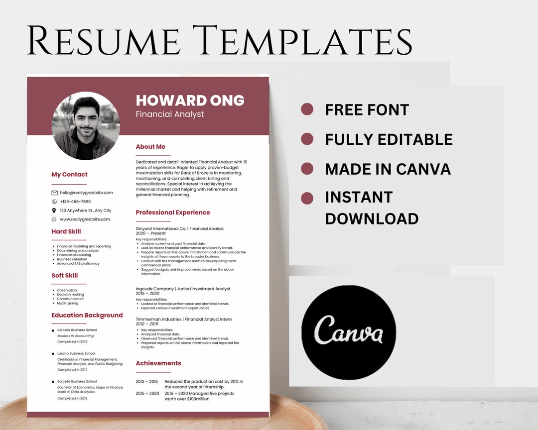 Resumes | Resume Templates | Modern Resume Templates I Professional ...