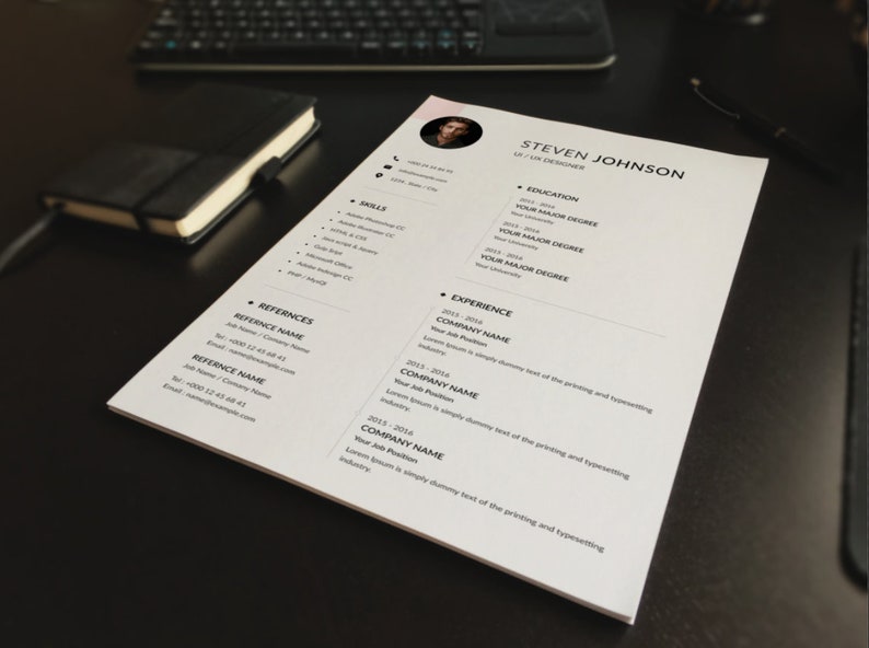 Aleix Resume Template | Professional and Editable CV Template | CV ...