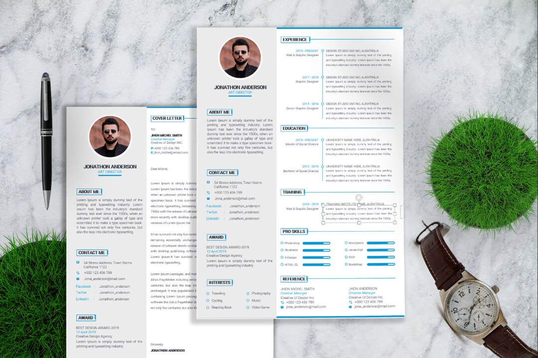 Aleix Resume Template | Professional and Editable CV Template | CV ...