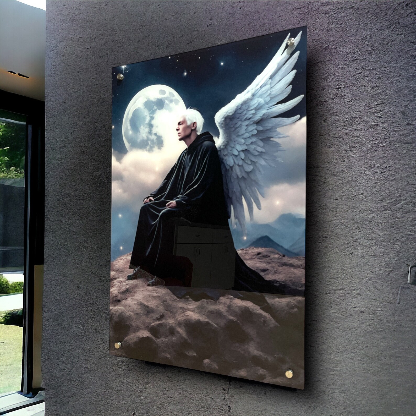 Angelic Grace (the Soul Reaper) Professional-grade Acrylic Wall Art - Etsy