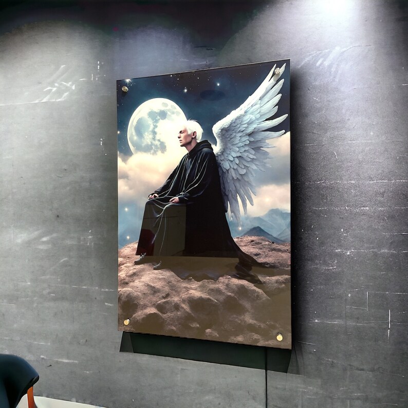 Angelic Grace (the Soul Reaper) Professional-grade Acrylic Wall Art - Etsy