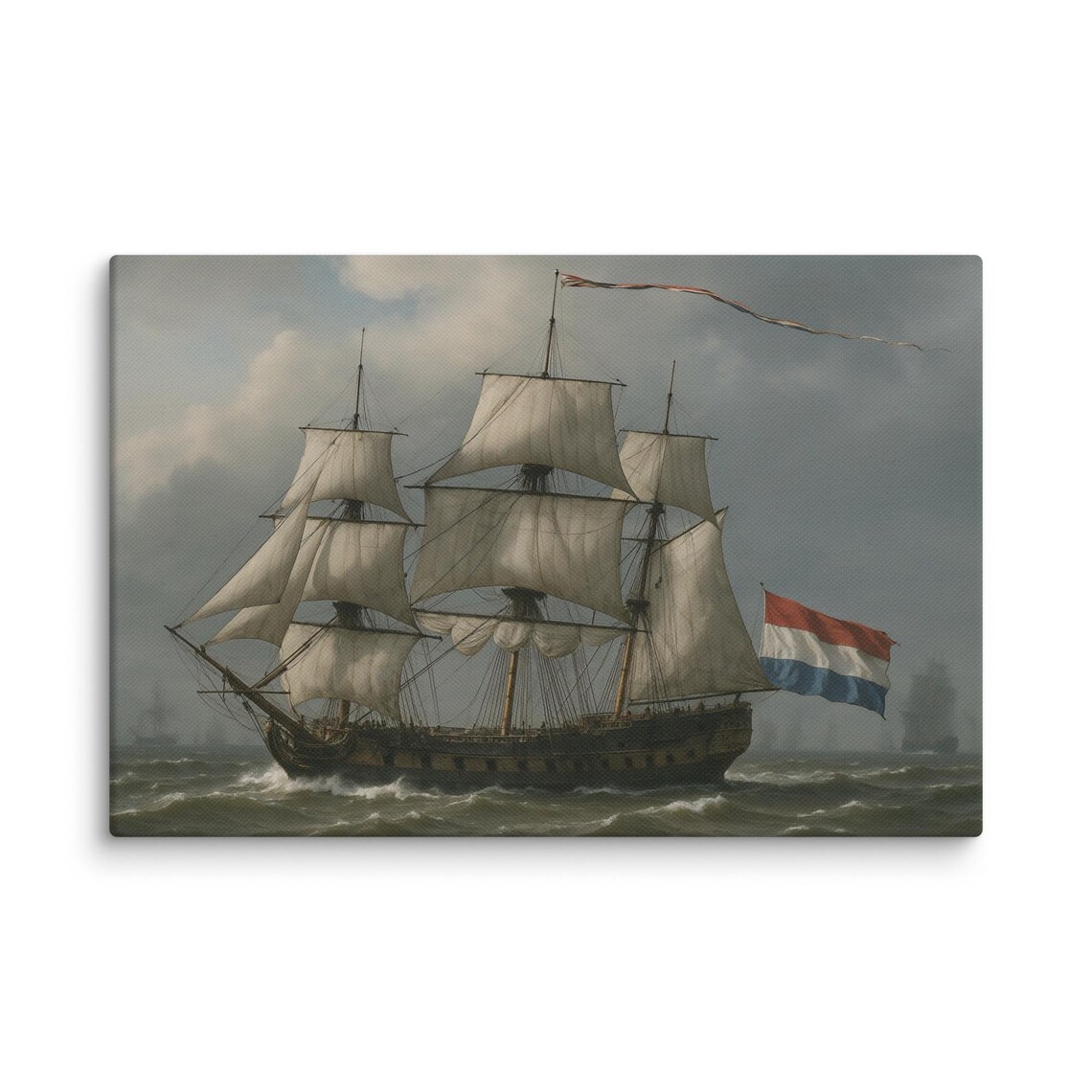 Historical Naval Paintings - Dutch Frigate - Last Winds of the Maritime ...