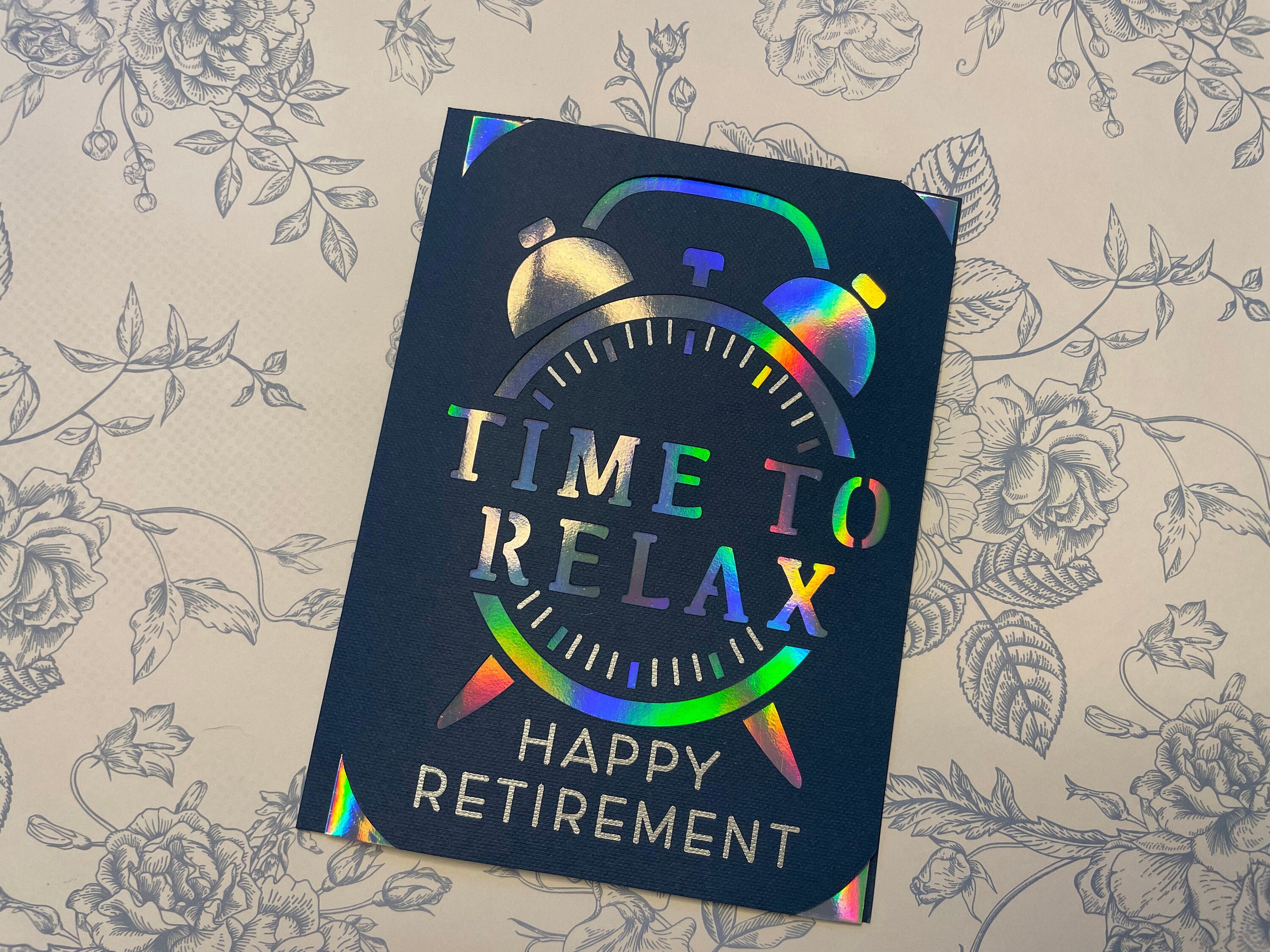 Retirement Card, Happy Retirement, Relax Card, Congratulations Card ...