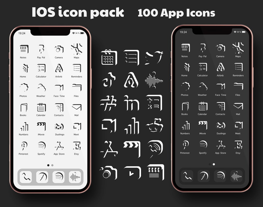 Ios 16 App Icon Pack With 100 Aesthetic Icons | iPad and iPhone Icon ...