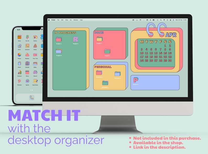 Colorful Ios 16 App Icon Pack With 50 Aesthetic Icons Ipad - Etsy