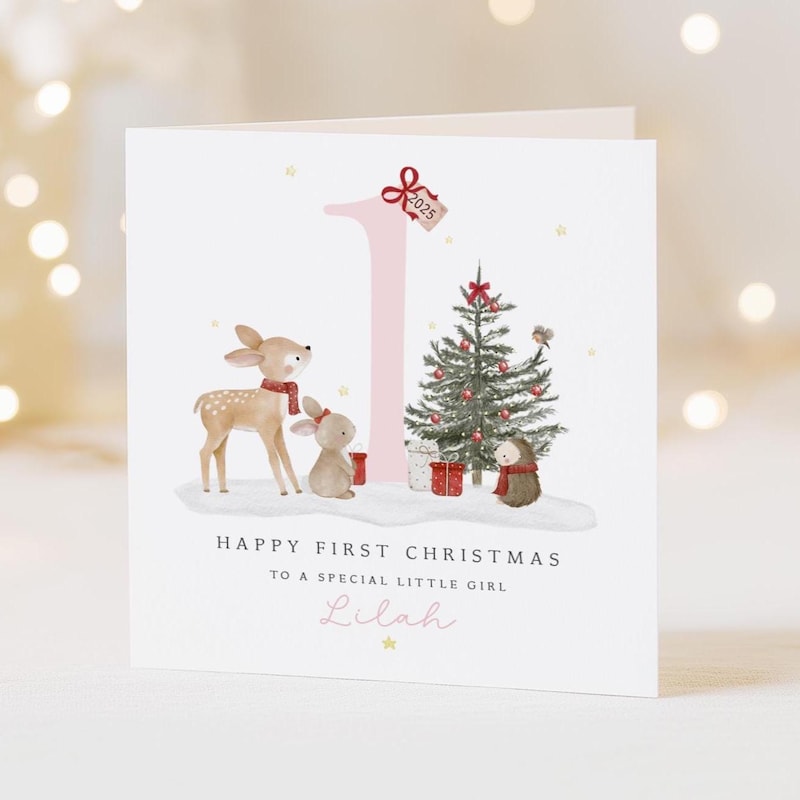 First Christmas Card - Etsy UK