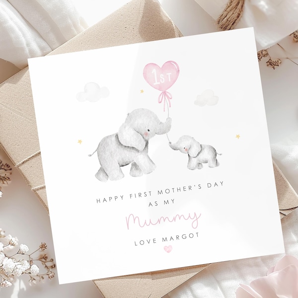 1st Mother’s Day Card - Etsy UK
