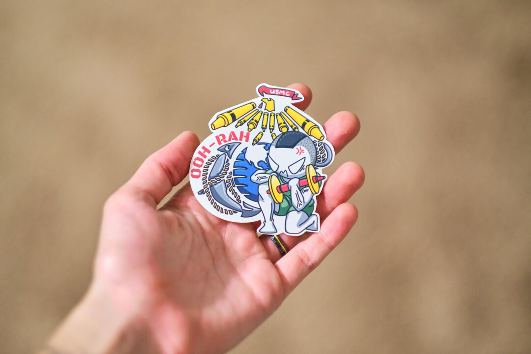 Ooh-rah - Marine Military Meme Sticker - Etsy