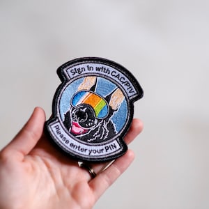 The Goodest Boy Military Email Dog - Full Color Stitched Patch - Etsy
