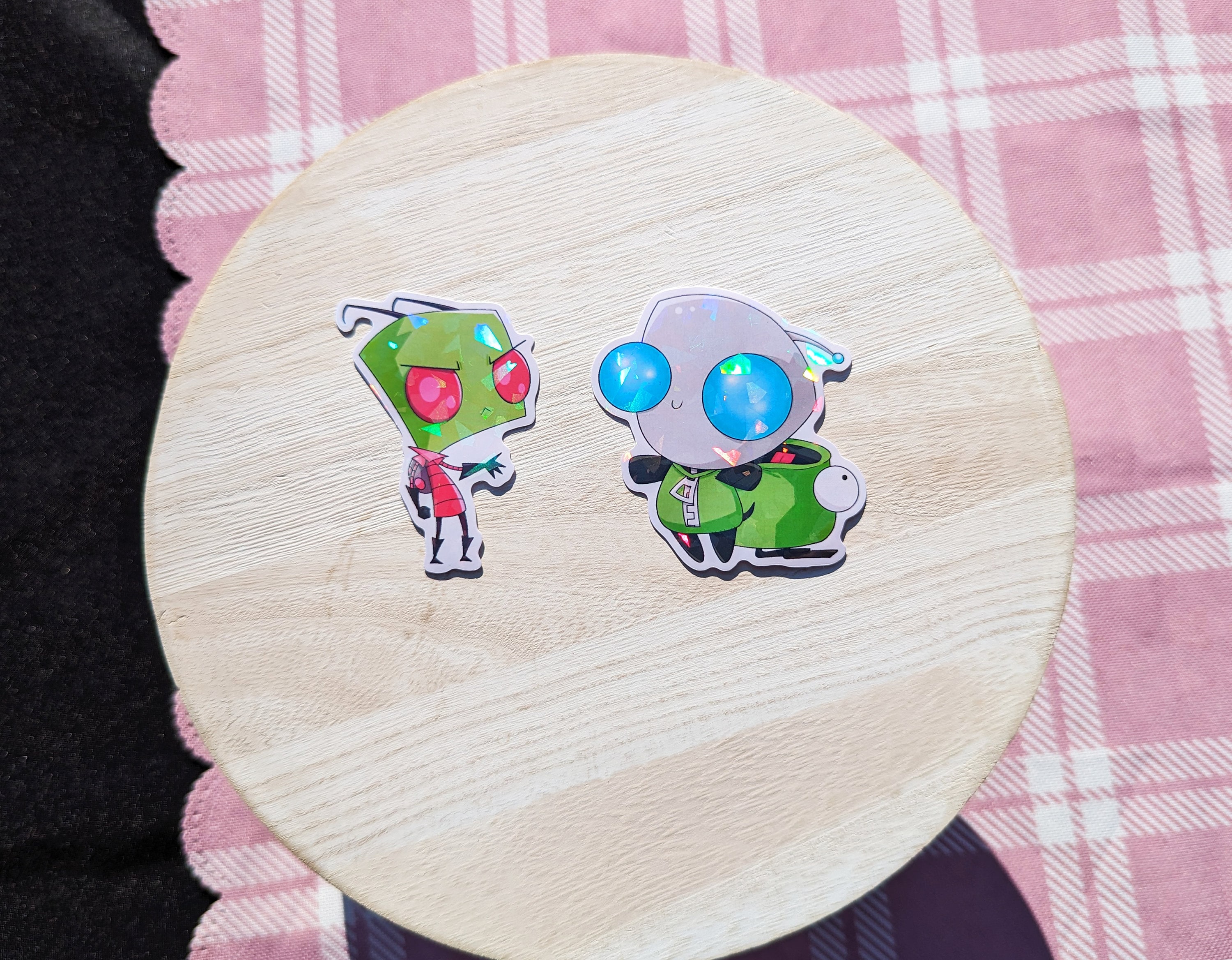 Sticker Cartoon Alien Invasion Cartoon Kawaii Vinyl - Etsy