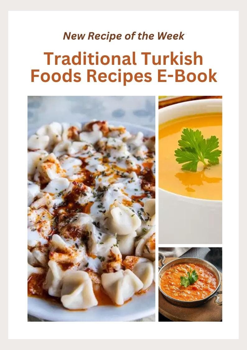Traditional Turkish Foods Recipes - Etsy