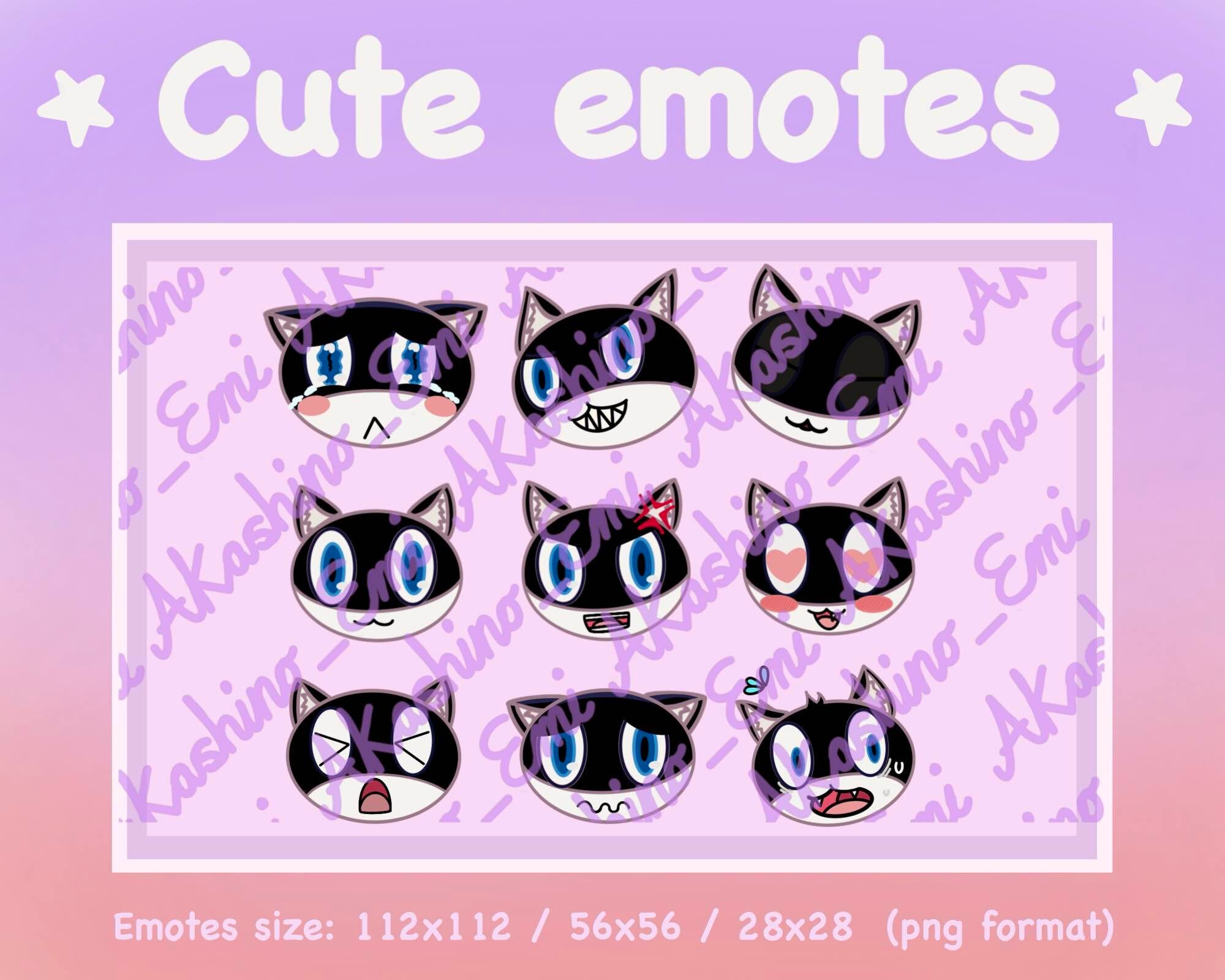 Morgana Emotes (cute Emotes for Twitch/discord) - Etsy