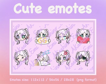 Frieren Emotes for Twitch and Discord - Etsy