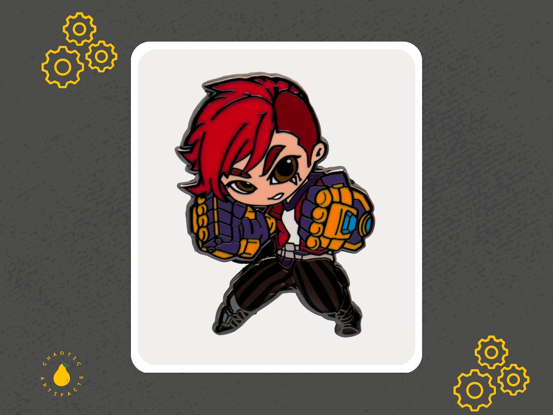 Chibi Arcane VI Hard Enamel Pin Cute Pin Badges for Backpacks, Jackets ...