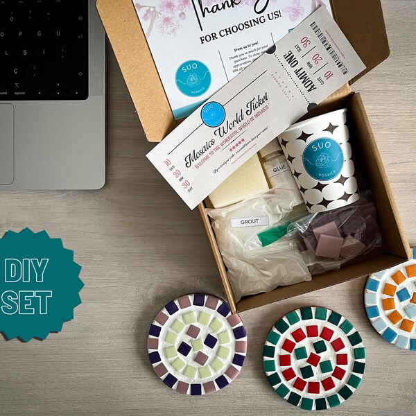 Mosaic Table Kit - Etsy
