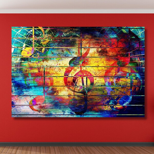 Abstract Music Art - Etsy