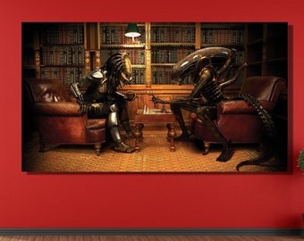 Alien Predator Chess - Etsy