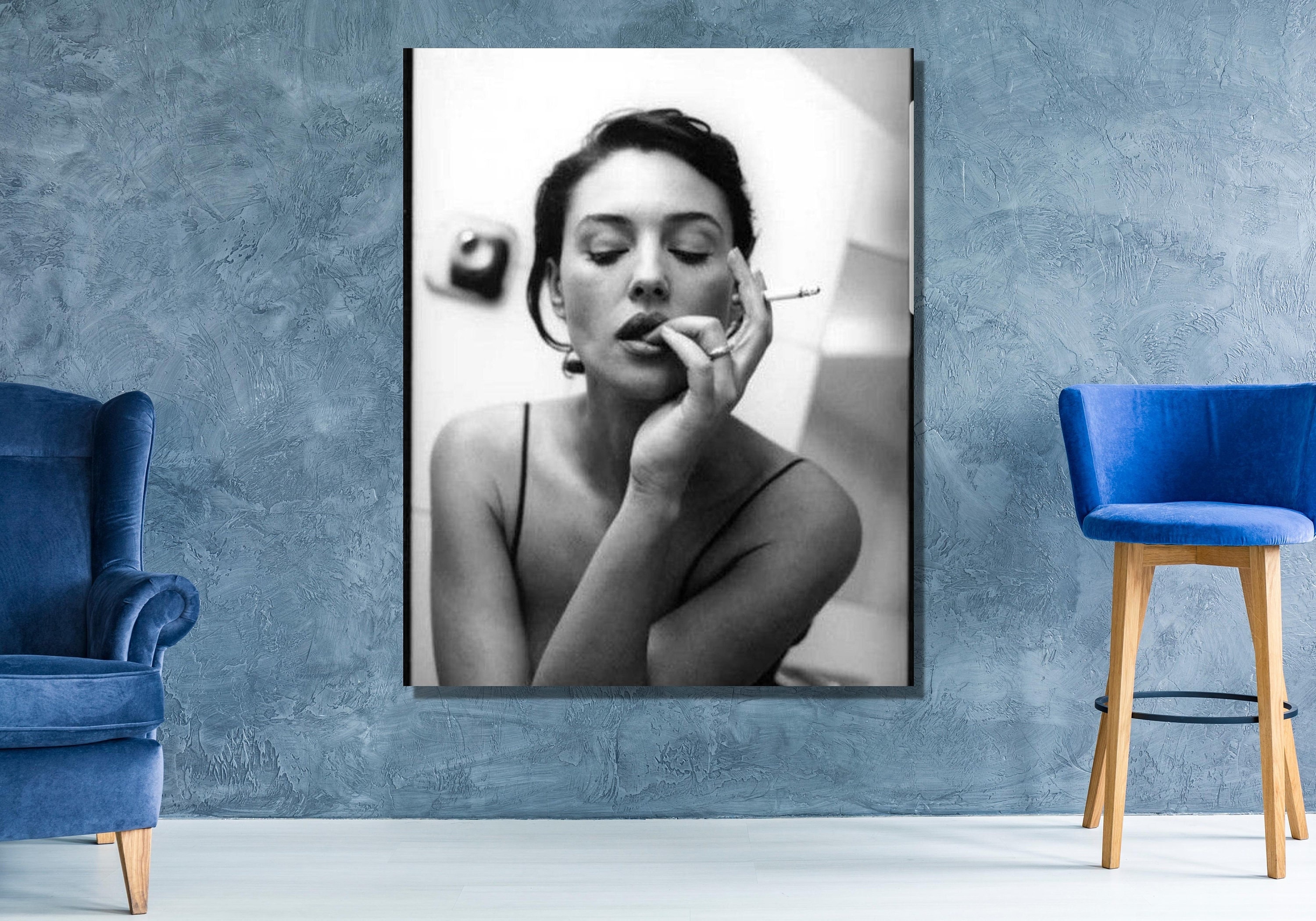 Monica Bellucci Canvas Poster Wall Art Wall Decor Canvas - Etsy