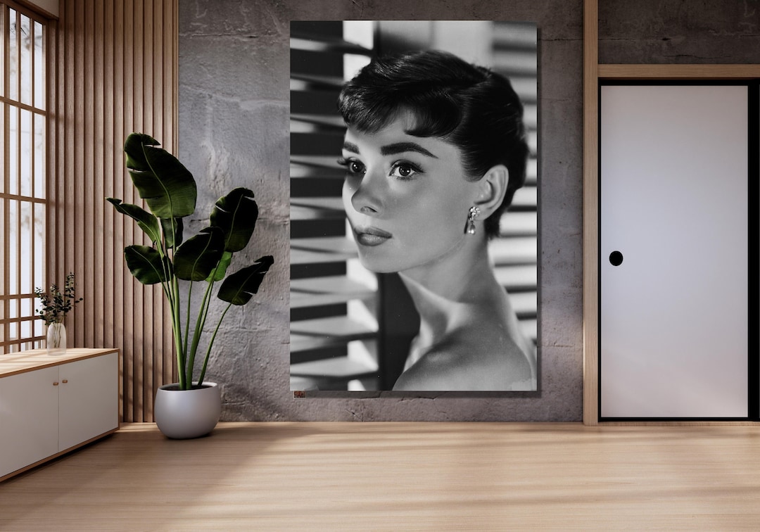 Audrey Hepburn Painting,audrey Hepburn Poster,audrey Hepburn Canvas ...