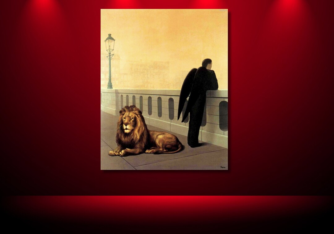 René Magritte homesickness, 1940 Canvas Prints, René Magritte Canvas ...