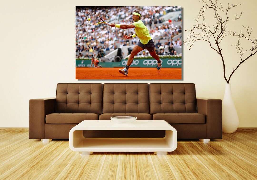 Rafael Nadal Poster,rafael Nadal Canvas Wall Art,nadal Print,sports ...