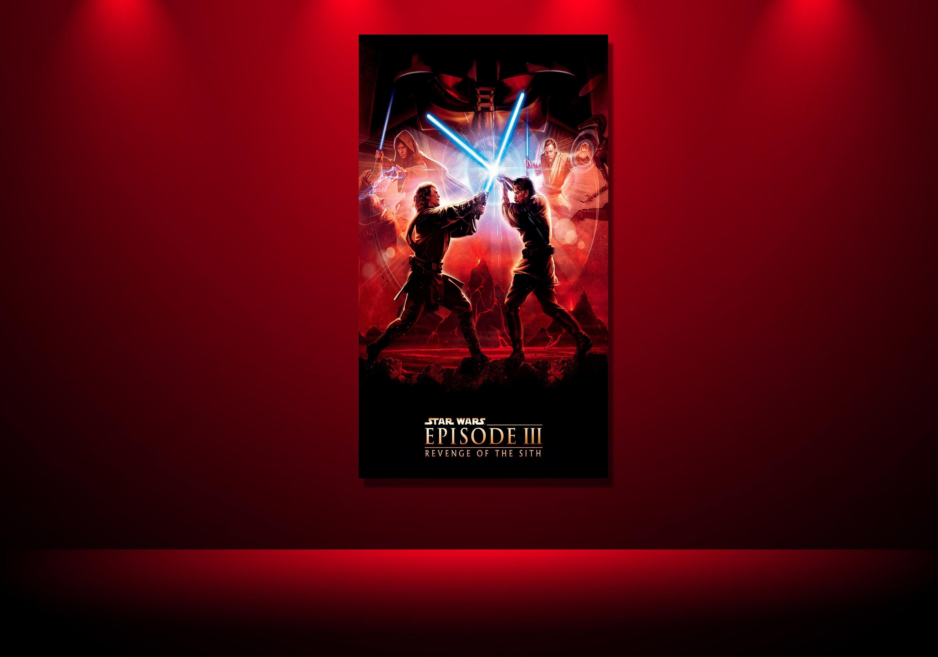 Starwars Episode III Revenge of the Sıth, Starwars Art Canvas,star Wars ...