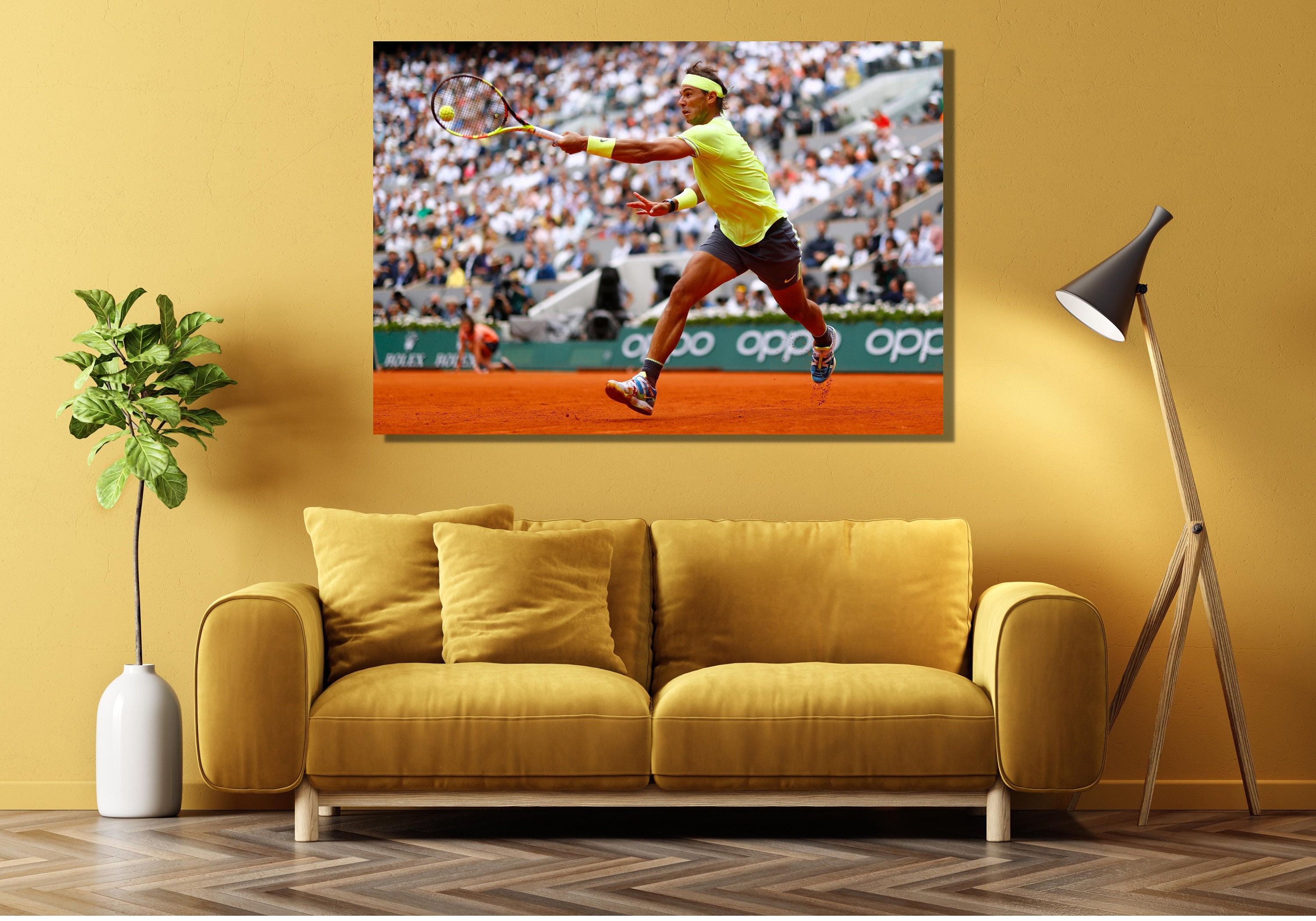 Rafael Nadal Poster,rafael Nadal Canvas Wall Art,nadal Print,sports ...