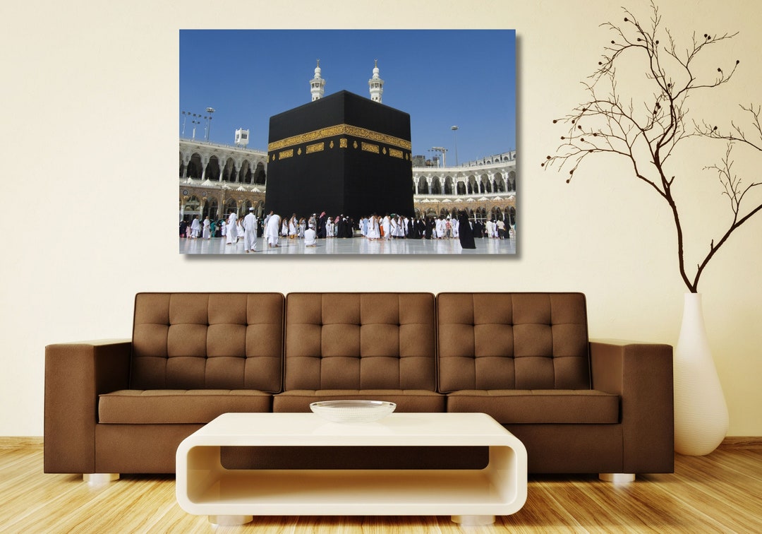 Kaaba Ready to Hang Canvaskaaba Printable Wall Artkaaba Wall - Etsy