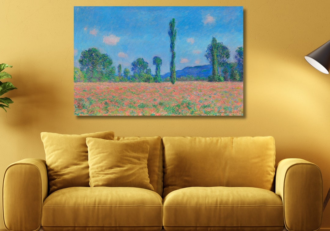 Claude Monet Landscape the Parc Monceau 1876 Canvas Design Still Life ...