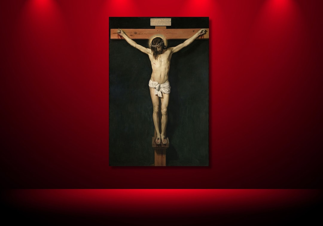 Diego Velazquez Christ Crucified 1632 Canvas Print Wall Art,velazquez Poster,velazquez Painting ...