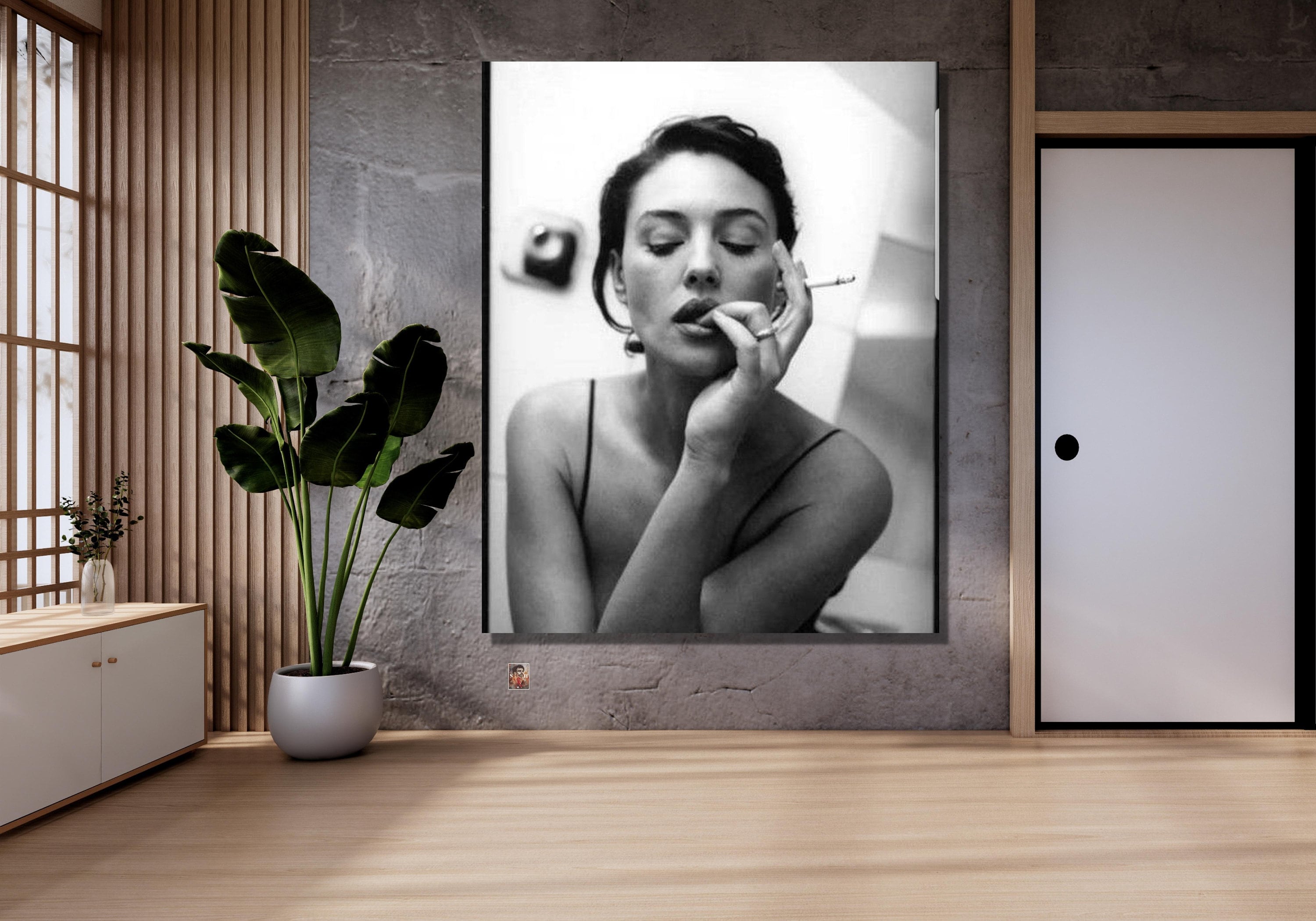 Monica Bellucci Canvas Poster Wall Art Wall Decor Canvas - Etsy