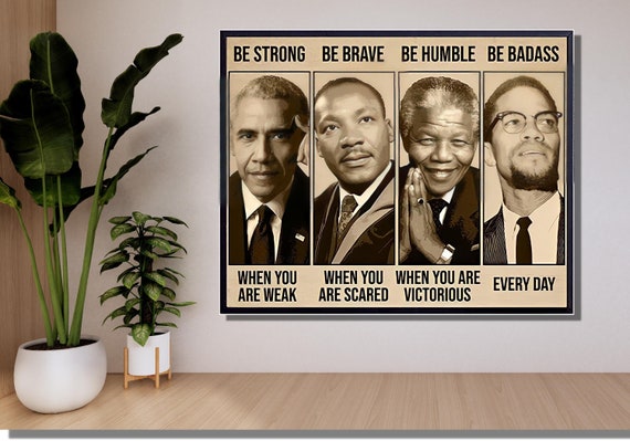 Malcolm X And Martin Luther King And Obama