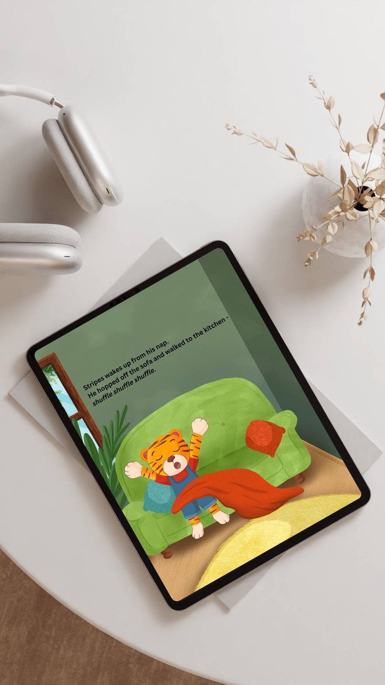 Stripes Writes His First Story | Children's Ebook, Printable Book ...