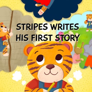 Stripes Writes His First Story | Children's Ebook, Printable Book ...
