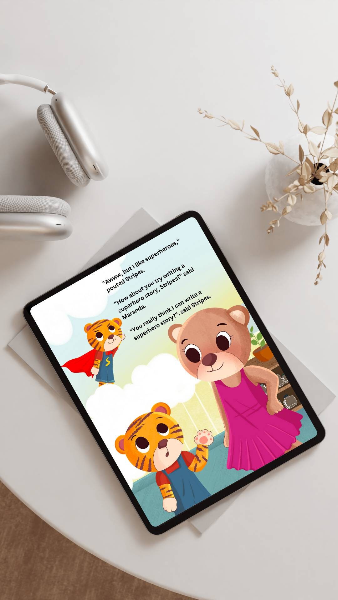 Stripes Writes His First Story | Children's Ebook, Printable Book ...