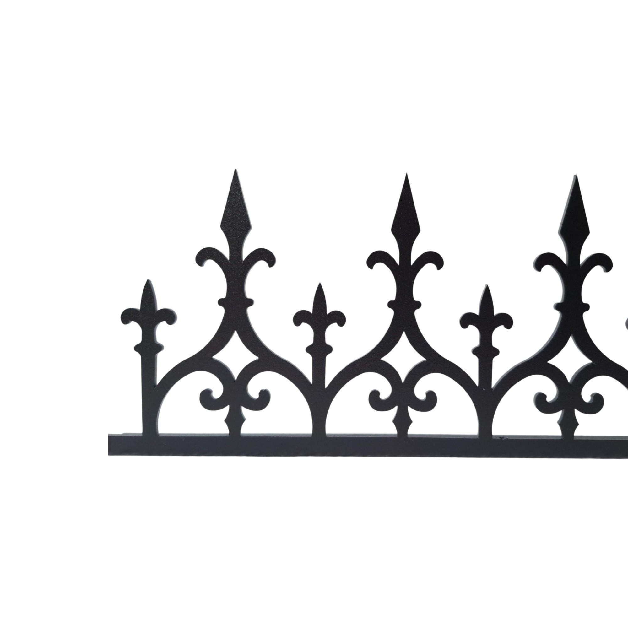 Metal Fence Spikes Anti Climb Security Wall Topper | 3mm Steel Fence ...