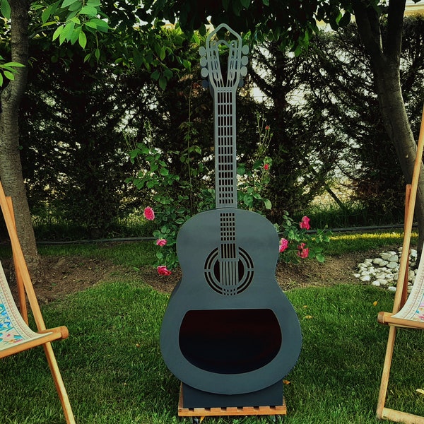 Guitar Firepit - Etsy