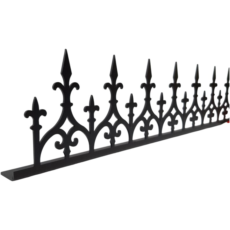 Metal Fence Spikes Anti Climb Security Wall Topper | 3mm Steel Fence ...