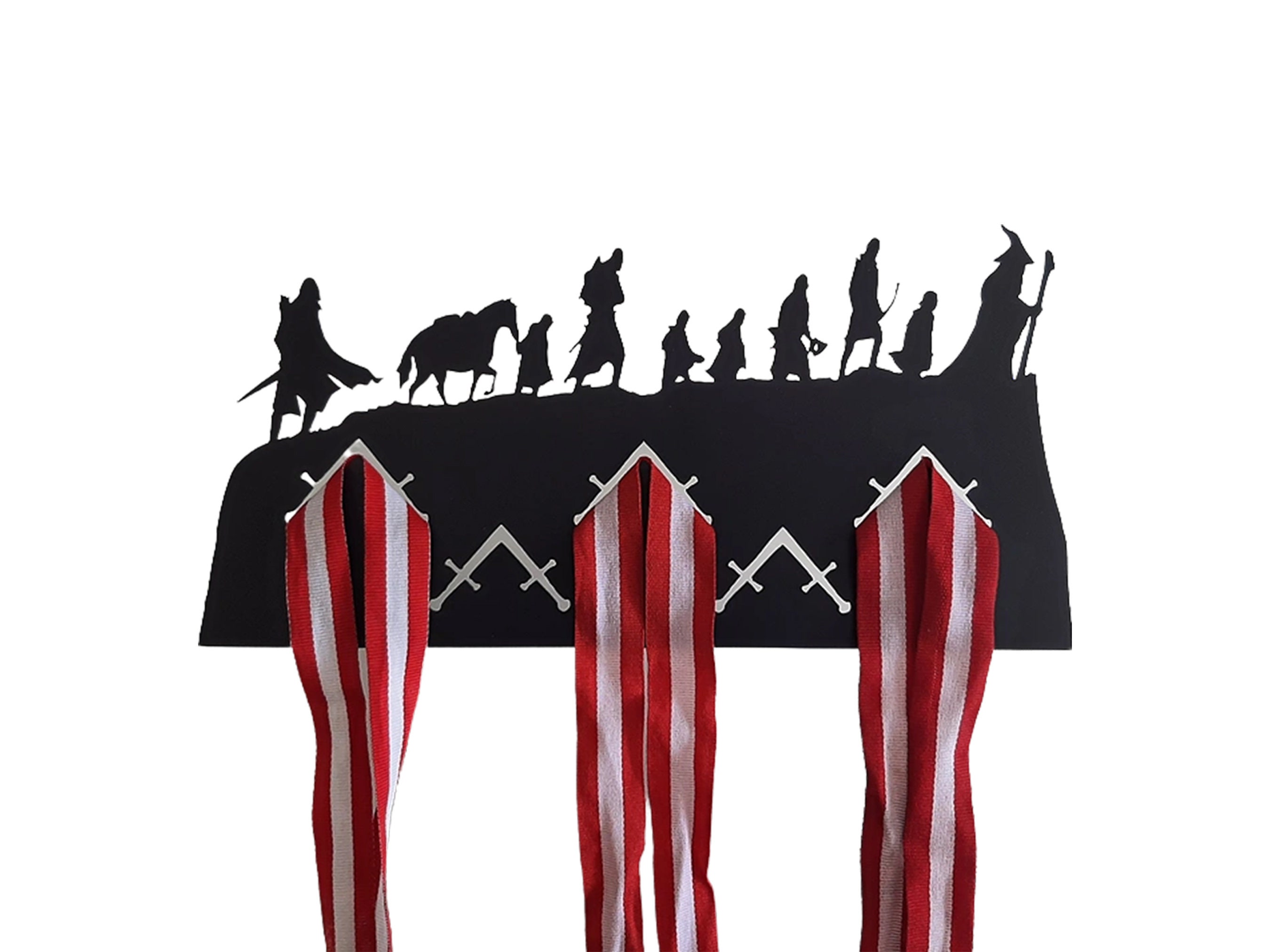 Lord of the Rings Medal Hanger Display Your Conqueror - Etsy