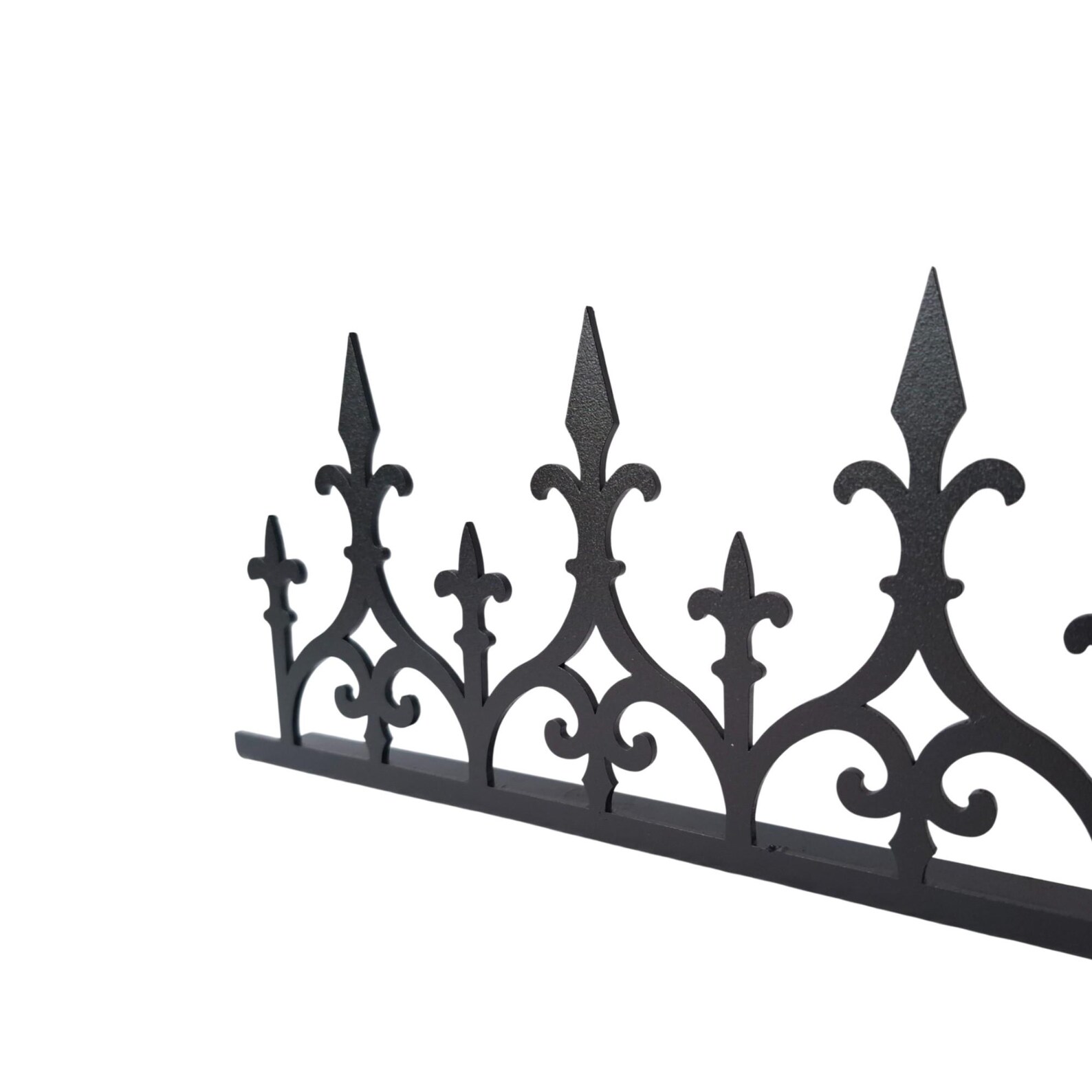 Metal Fence Spikes Anti Climb Security Wall Topper | 3mm Steel Fence ...