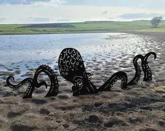 Sea Monster Garden Decor - Etsy