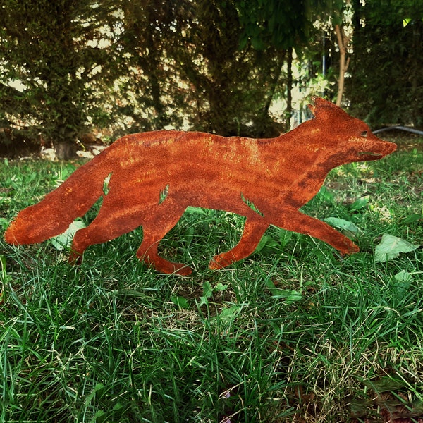 Fox Yard Art - Etsy